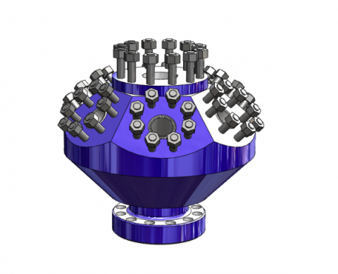 Frac Head or Goat Head - Universal Wellhead Services